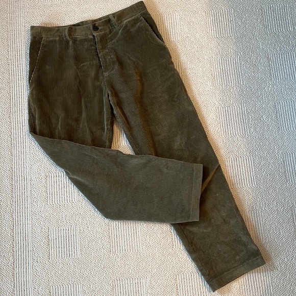 Assembly New York | Pants | Assembly New York Green Corduroy Pants Mens ...